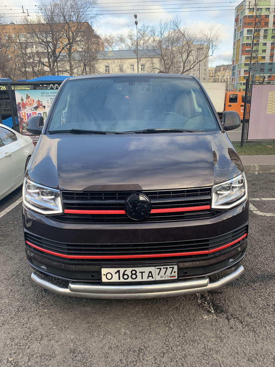 Почти T6 — Volkswagen Multivan (T5), 2 л, 2011 года | тюнинг | DRIVE2