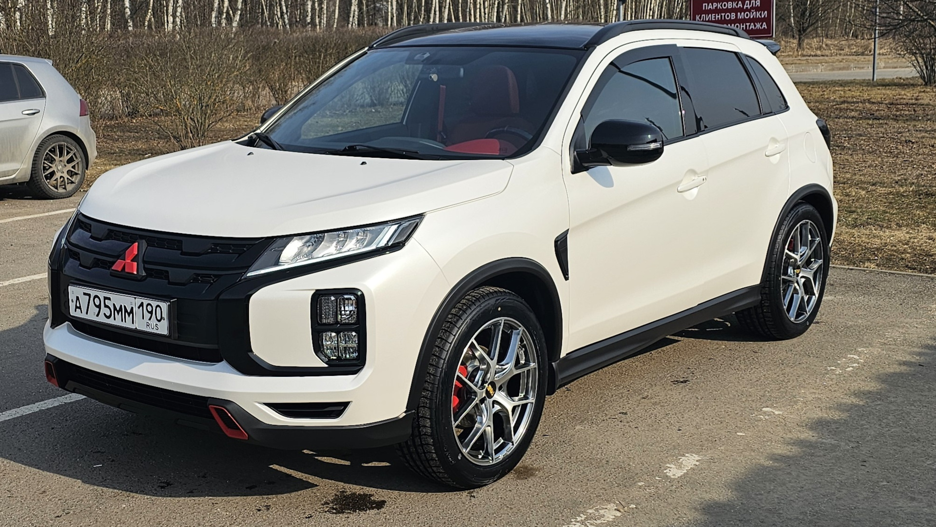 Mitsubishi ASX 2.0 бензиновый 2022 | White Black Red на DRIVE2