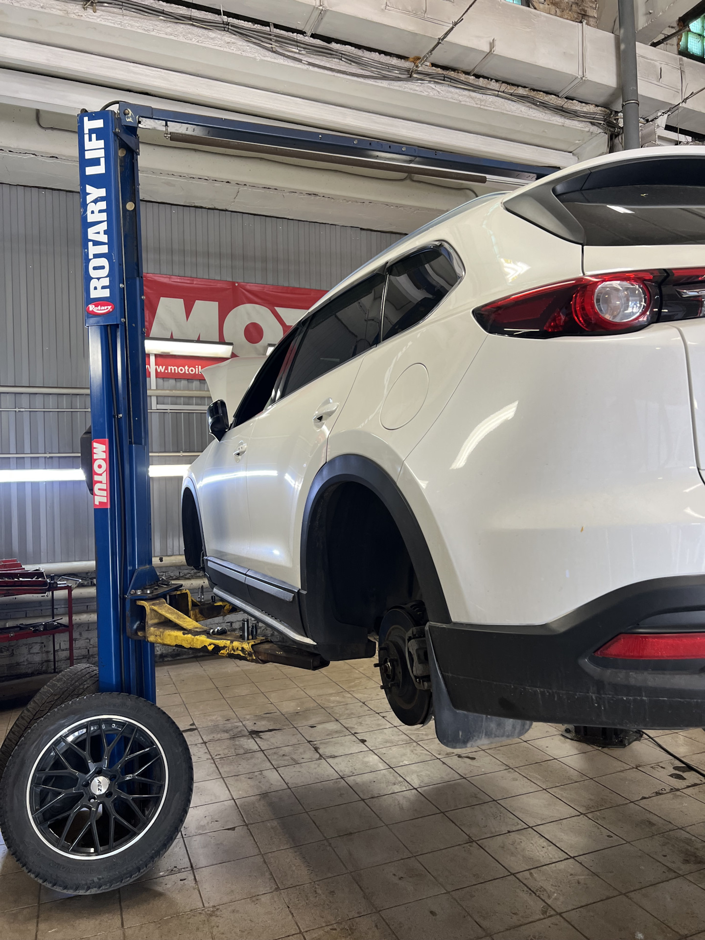 ТО 81 000 тыс км с заменой топливного фильтра — Mazda CX-9 (2G), 2,5 л ...