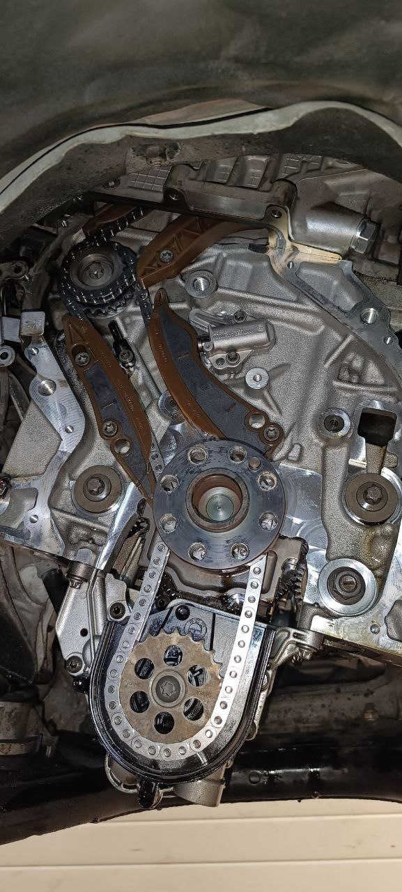 Замена цепей BMW f30 N47D20C — BMW 3 series (F30), 2 л, 2012 года | визит на сервис | DRIVE2