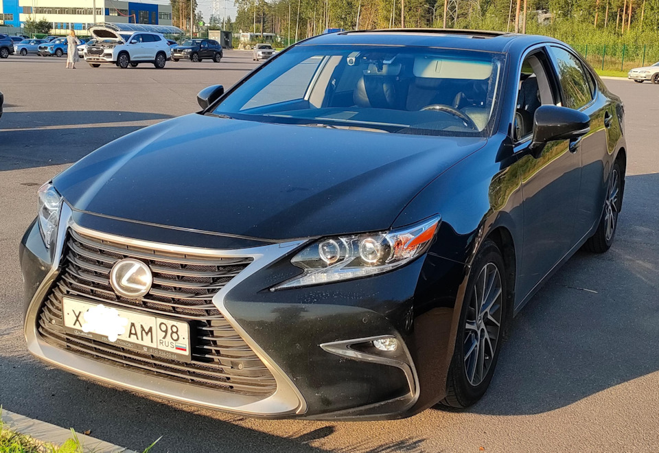 На солнце бывают пятна, а у Лексуса ошибки. — Lexus ES (XV60), 2 л ...