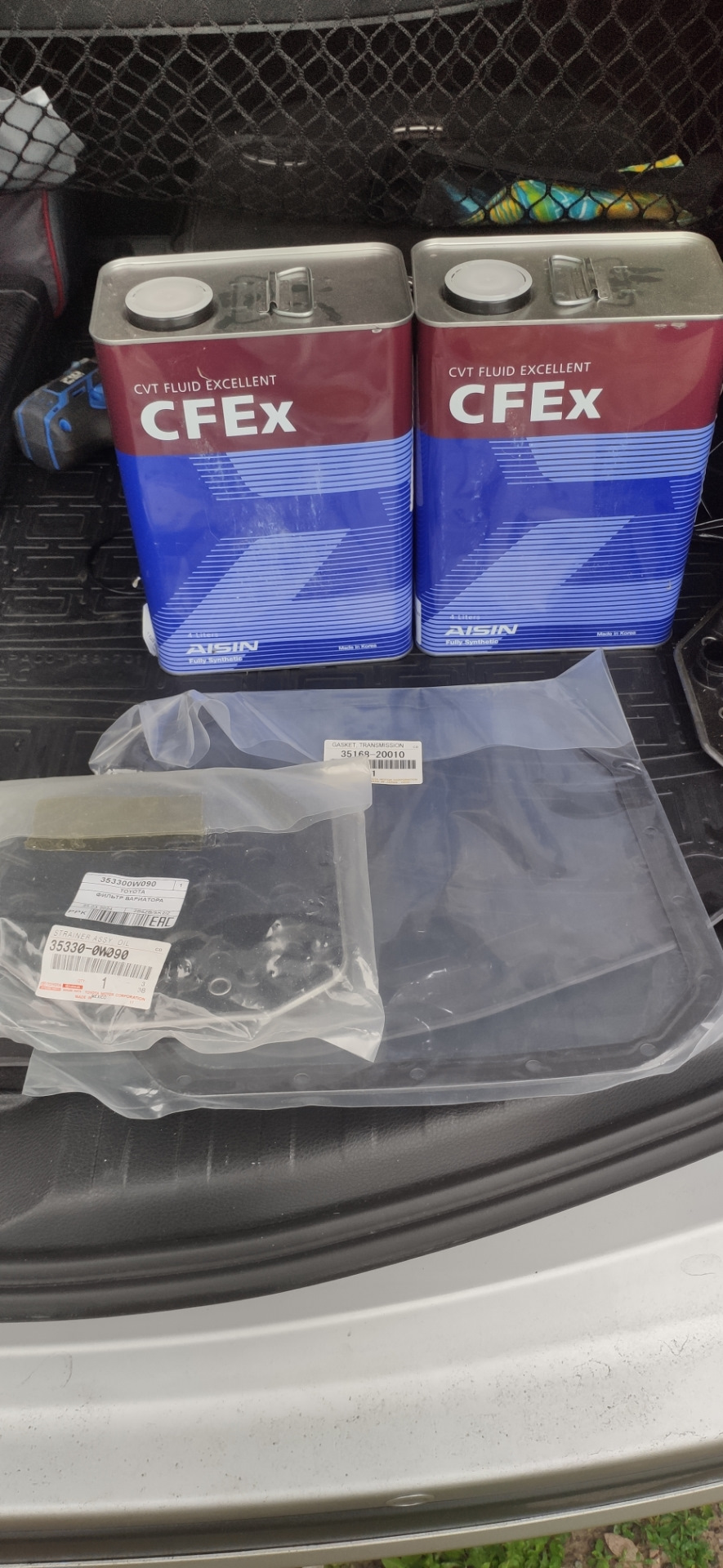 Замена масла в CVT — Toyota RAV4 (IV), 2 л, 2015 года | визит на сервис ...