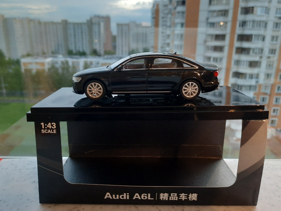 Моя коллекция AUDI: Audi A6L C7 2012 маштаб 1/43 Китай Дилерская — DRIVE2