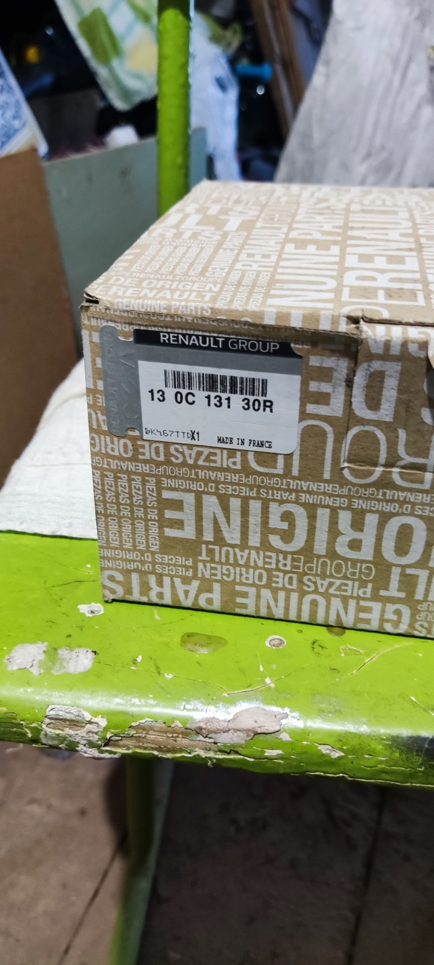 130C13130R Комплект ГРМ Megane 03 2 OE RENAULT | Запчасти на DRIVE2