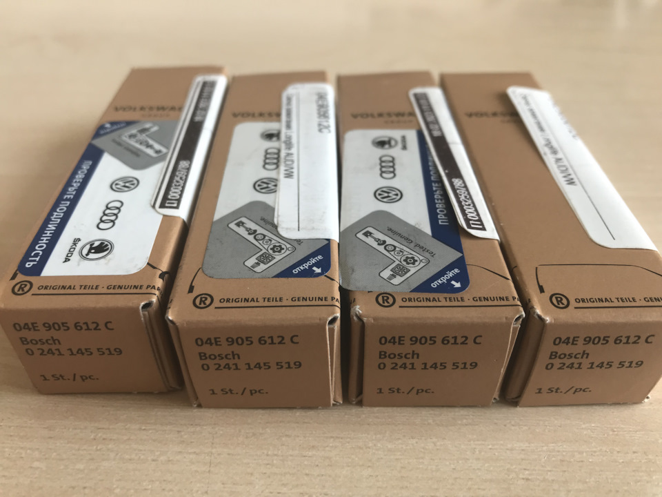 04E905612C Свеча зажигания VAG | Запчасти на DRIVE2