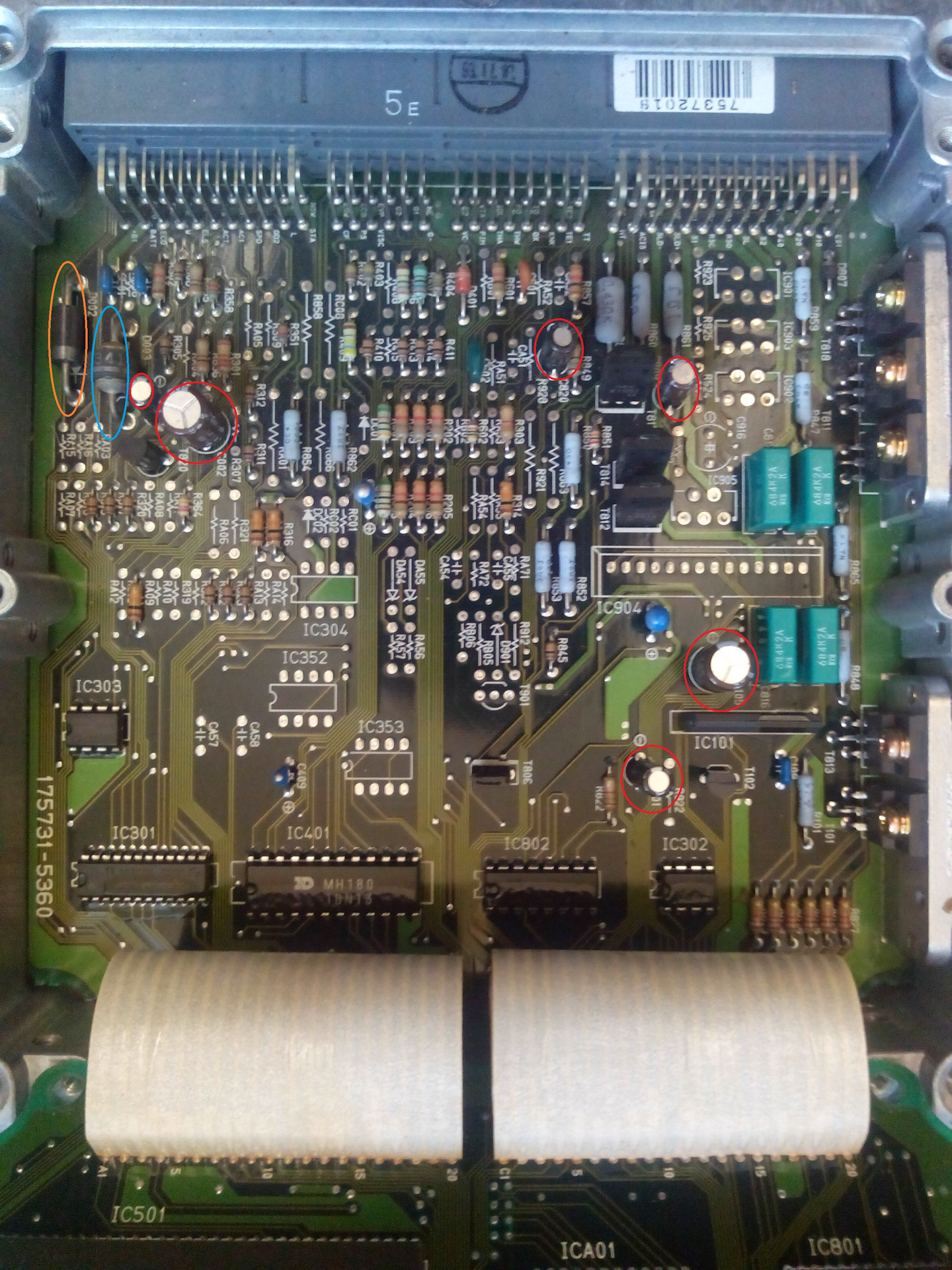 Колпачки колёсных дисков — Mercedes-Benz E-class (W212), 3 л., 2010 ...