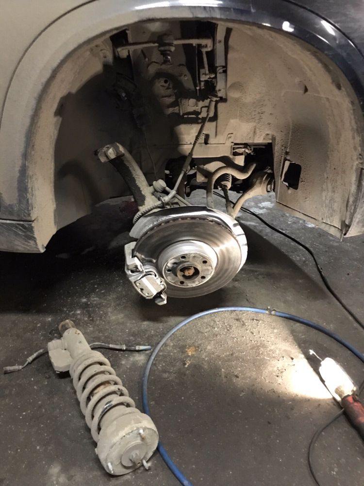 Занижение, плюс ТО — BMW X5 (E70), 4,8 л, 2007 года | визит на сервис ...