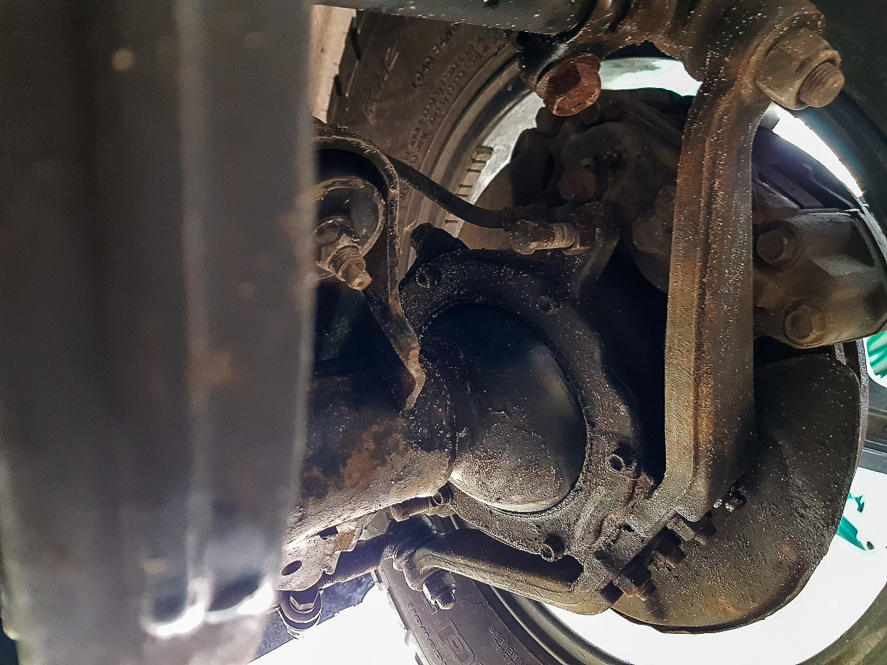 Ревизия поворотных кулаков — Toyota Land Cruiser 80, 4,2 л, 1997 года ...