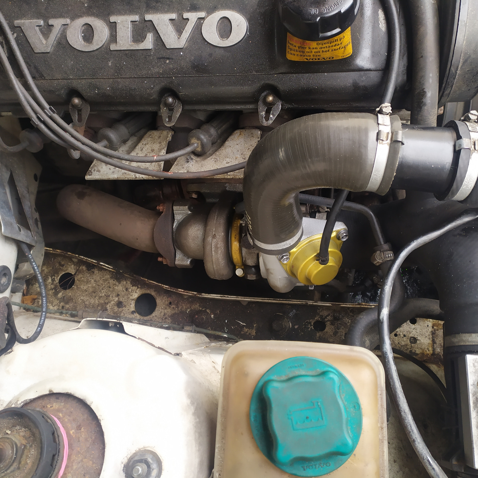 Турбина и тд — Volvo 940, 2,3 л, 1996 года | расходники | DRIVE2