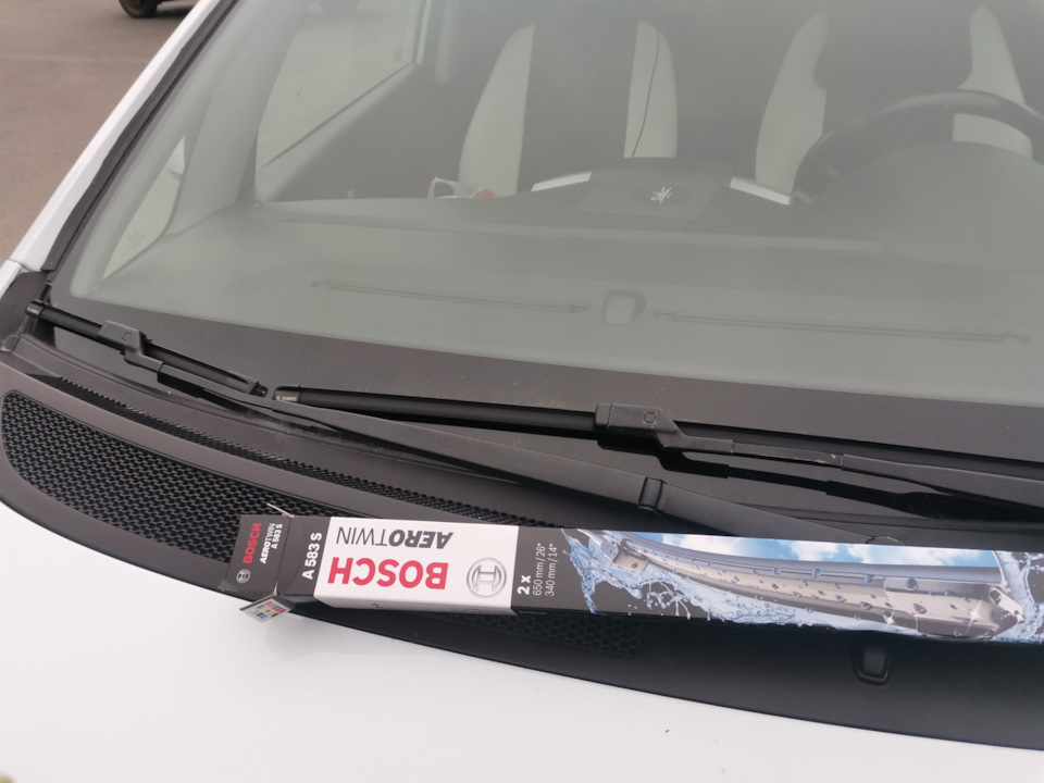 Щётки ескаркасные Bosch Aerotwin A583S 650 мм — DRIVE2