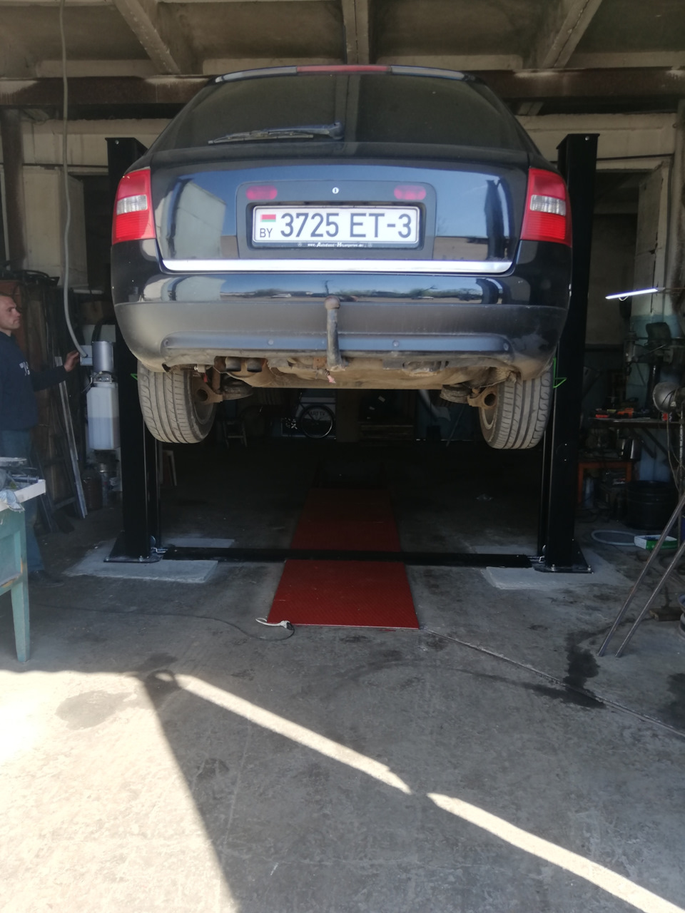 Заехал проверить подвеску — Audi A6 Avant (C5), 2,5 л, 2000 года ...