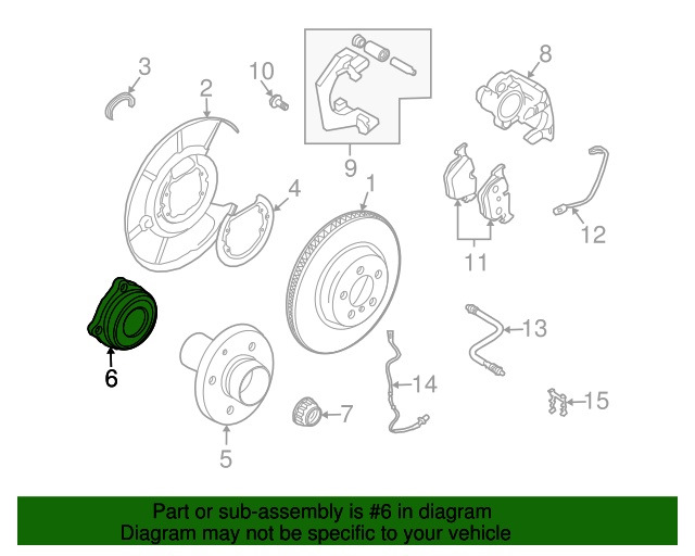 33411095238 Узел радиально-упорных шарикоподшипн. BMW | Запчасти на DRIVE2