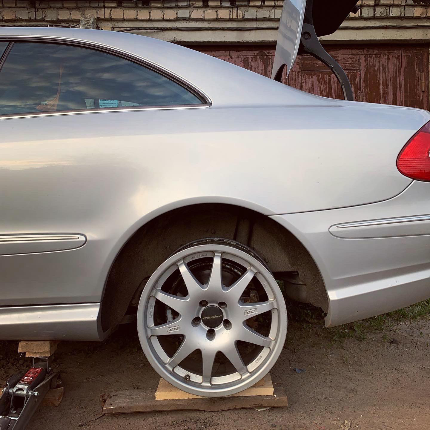 ATS DTM 8x18 — Mercedes-Benz CLK (W209), 2,6 л, 2002 года | колёсные ...