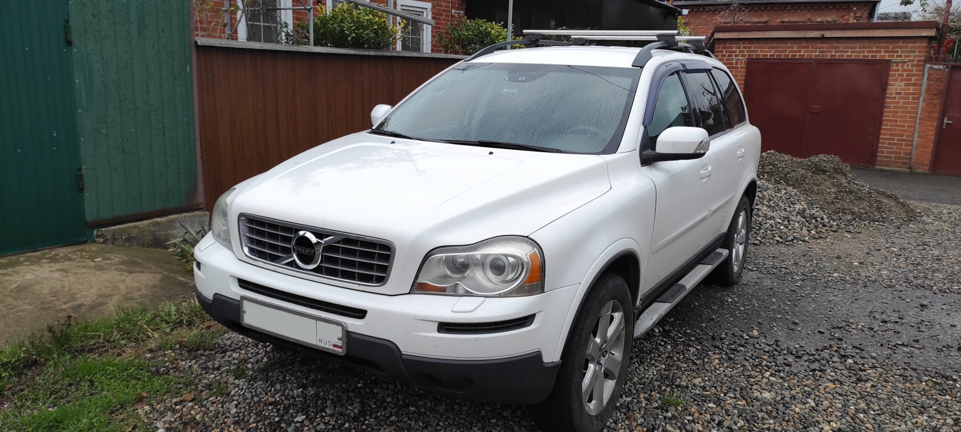 Эмблема VOLVO XC90 большая — Volvo XC90 (1G), 2,4 л, 2008 года ...