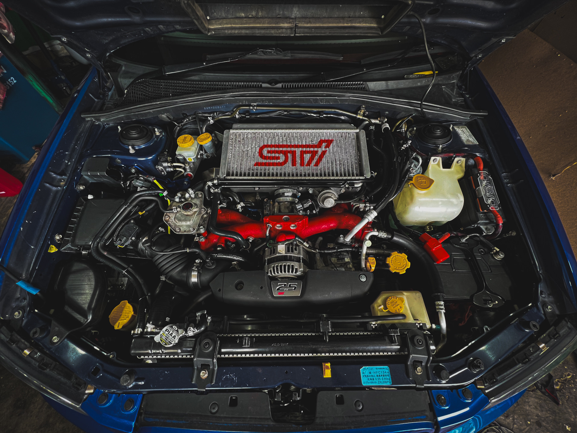 Востановление и замена интеркулера Sti sg9 на интеркулер Gdb Sti ...