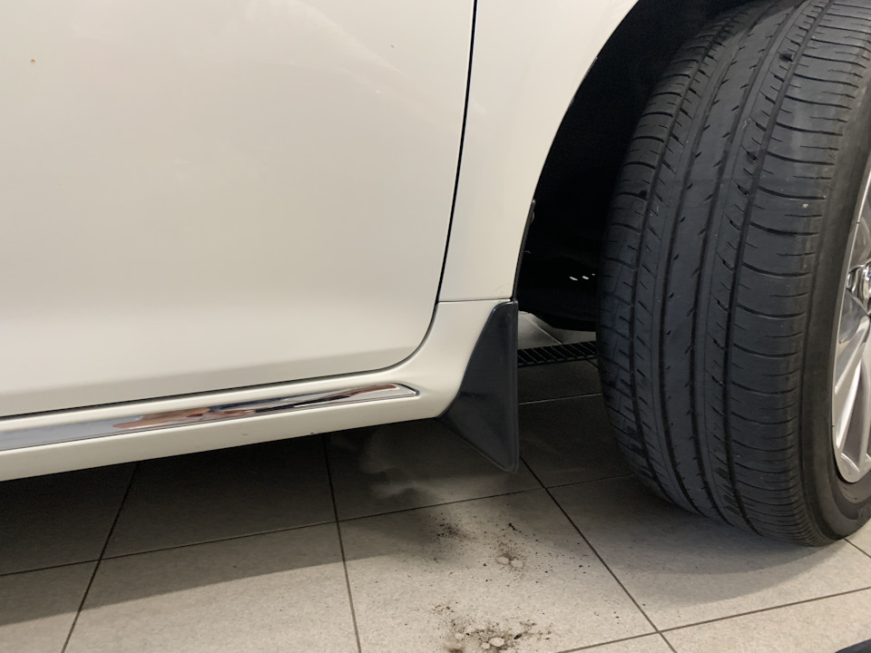 Новые брызговики — Toyota Camry (XV50), 2,5 л, 2011 года | аксессуары ...