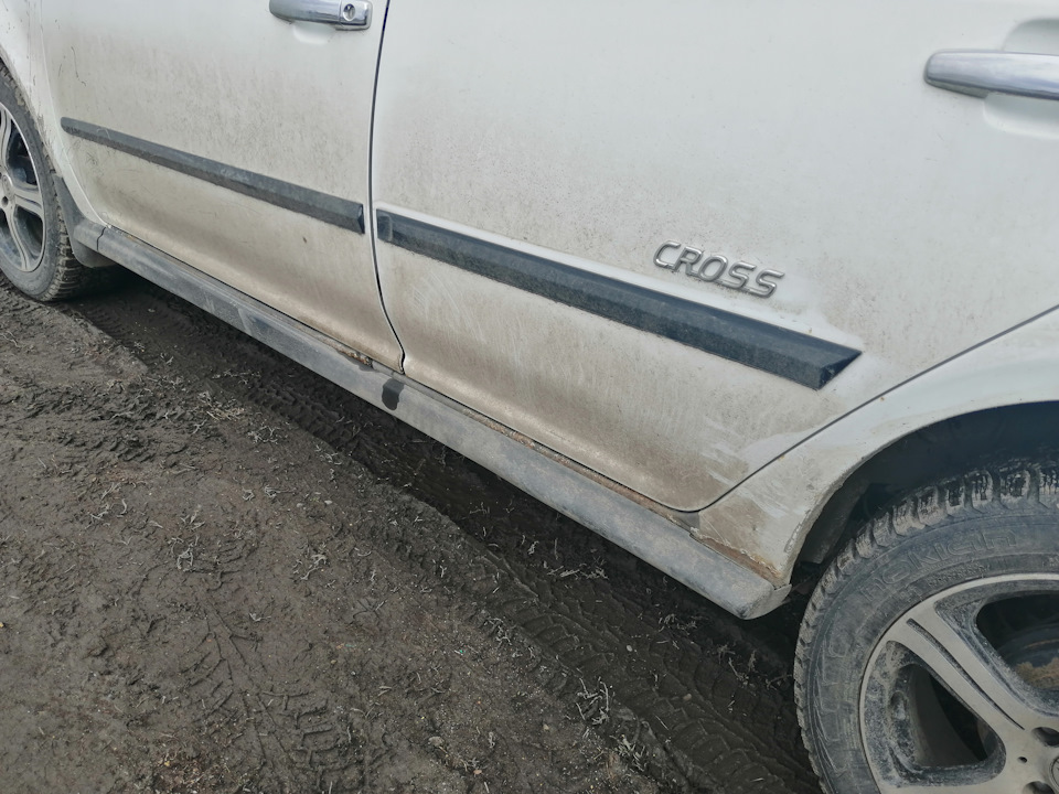 Пороги — Geely MK Cross, 1,5 л, 2013 года | стайлинг | DRIVE2