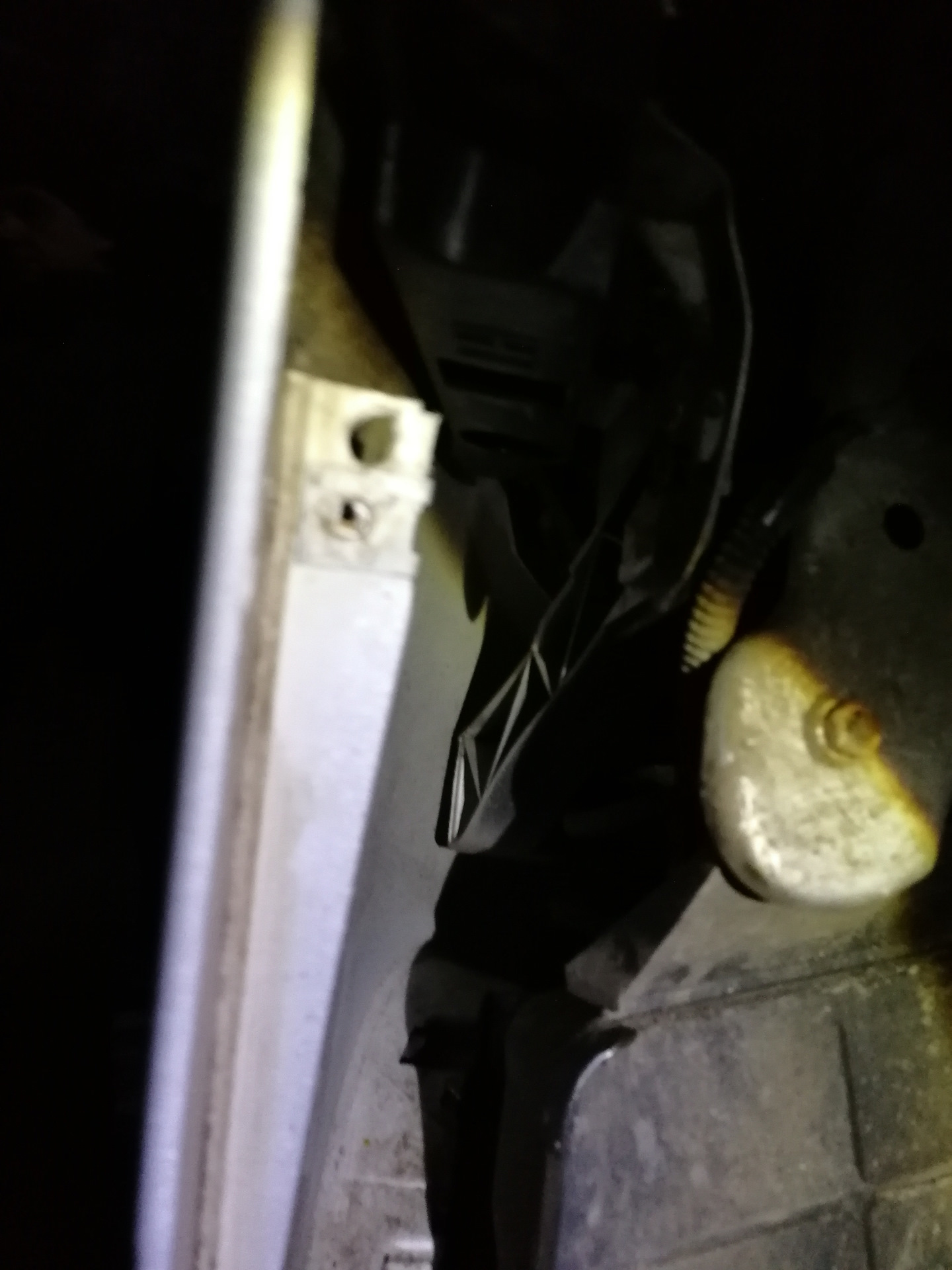 Долбаная зима… Потери подкрылка и усилителя бампера с водительской ...