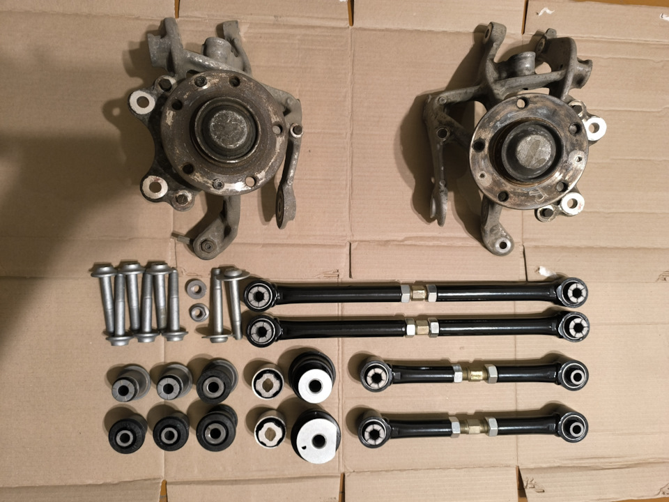 Замена сайлентблоков задней подвески. Ver.2 — Citroen C5 (2G), 2 л ...