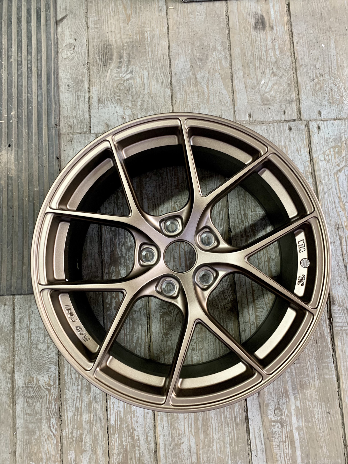 Диски Japan Racing SL01 Matt Bronze — BMW 3 series (F30), 3 л, 2015 ...