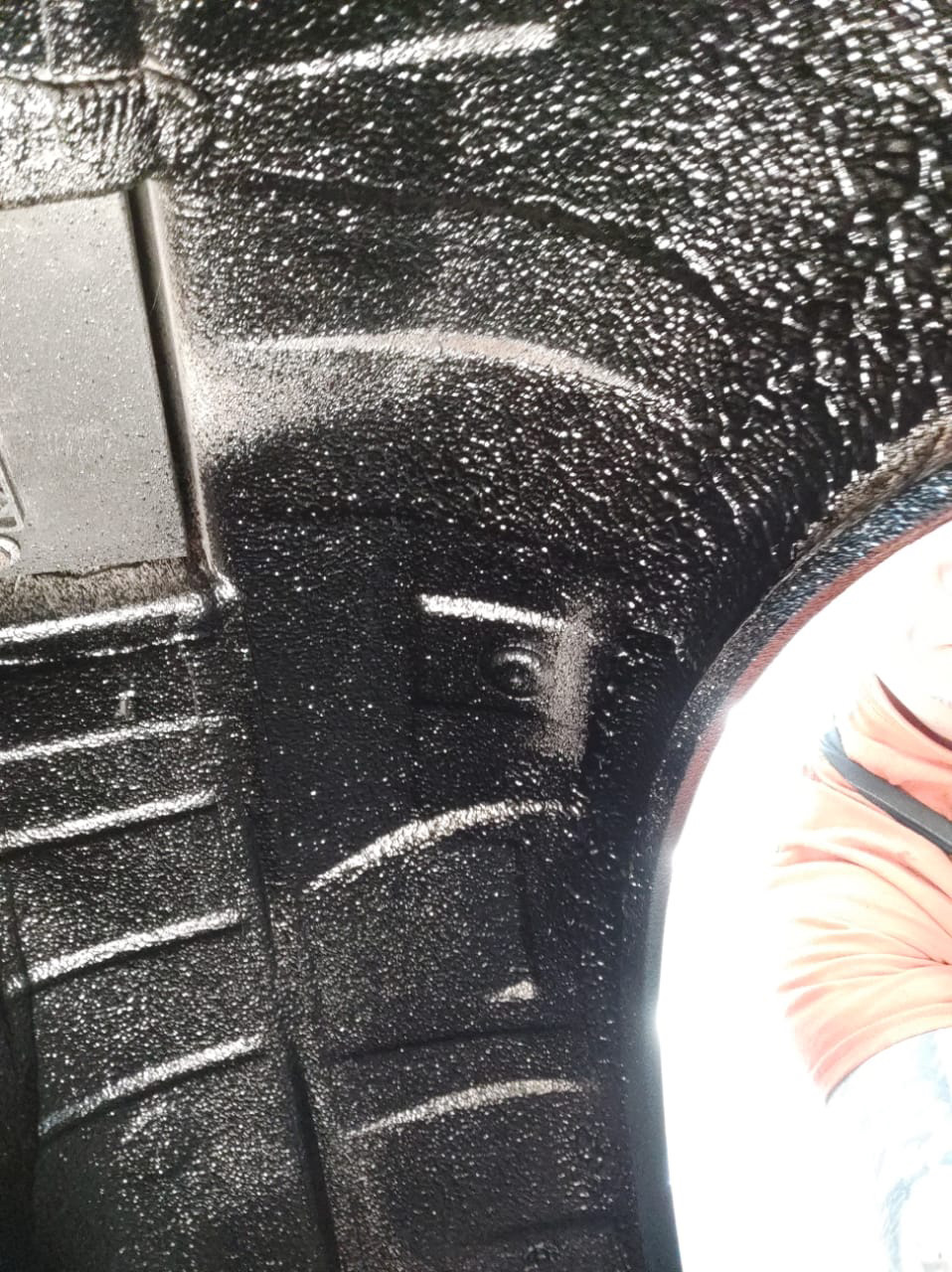 Антикор задних арок.пыльники днища. — BMW 3 series (E90), 3 л, 2006 ...