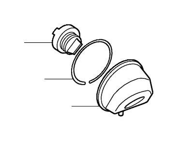 31303817 Крышка горловины топливного бака Volvo | Запчасти на DRIVE2