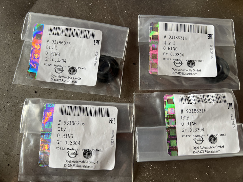 93186316 Уплотнение топливного инжектора GM | Запчасти на DRIVE2