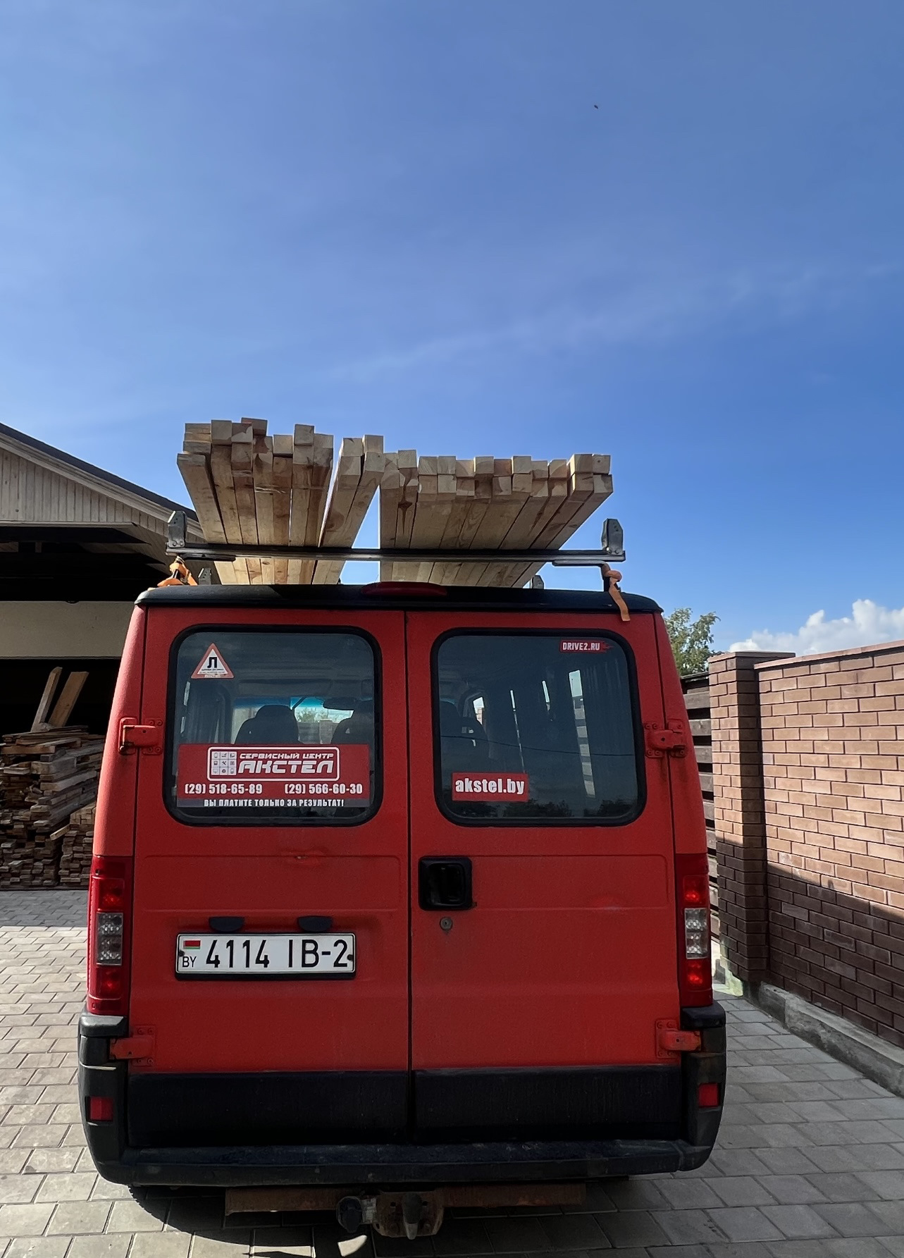 Багажник на крыше — вещь — FIAT Ducato II, 2 л, 2005 года | наблюдение ...