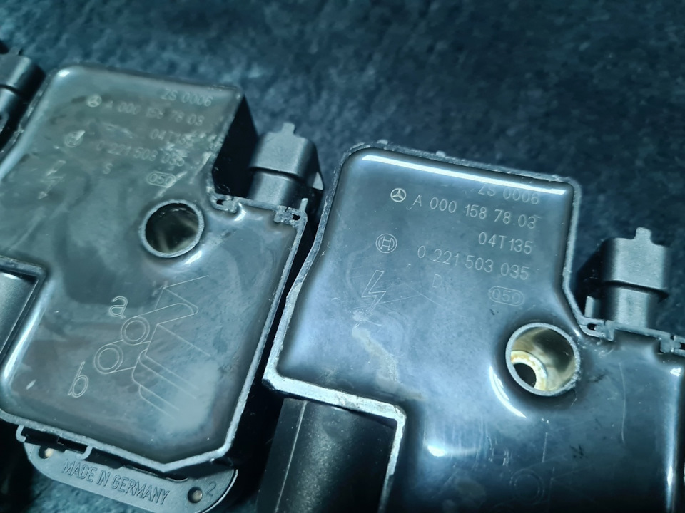 A0001587803 Катушка зажигания Mercedes | Запчасти на DRIVE2