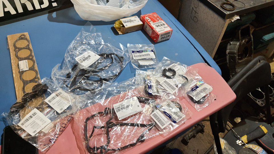 Замена прокладок клапанных крышек, ревизия состояния ДВС — Hyundai ...