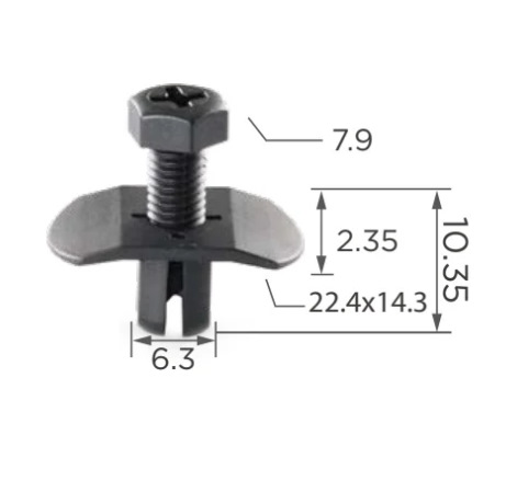 Автокрепеж, клипсы двери, пластика — запись для себя — Honda Civic ...