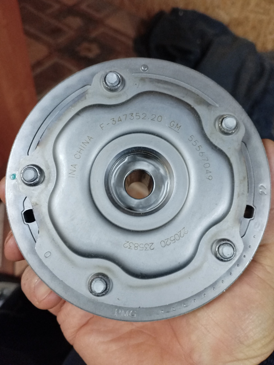 55567049 Фазорегулятор выпуск GM | Запчасти на DRIVE2