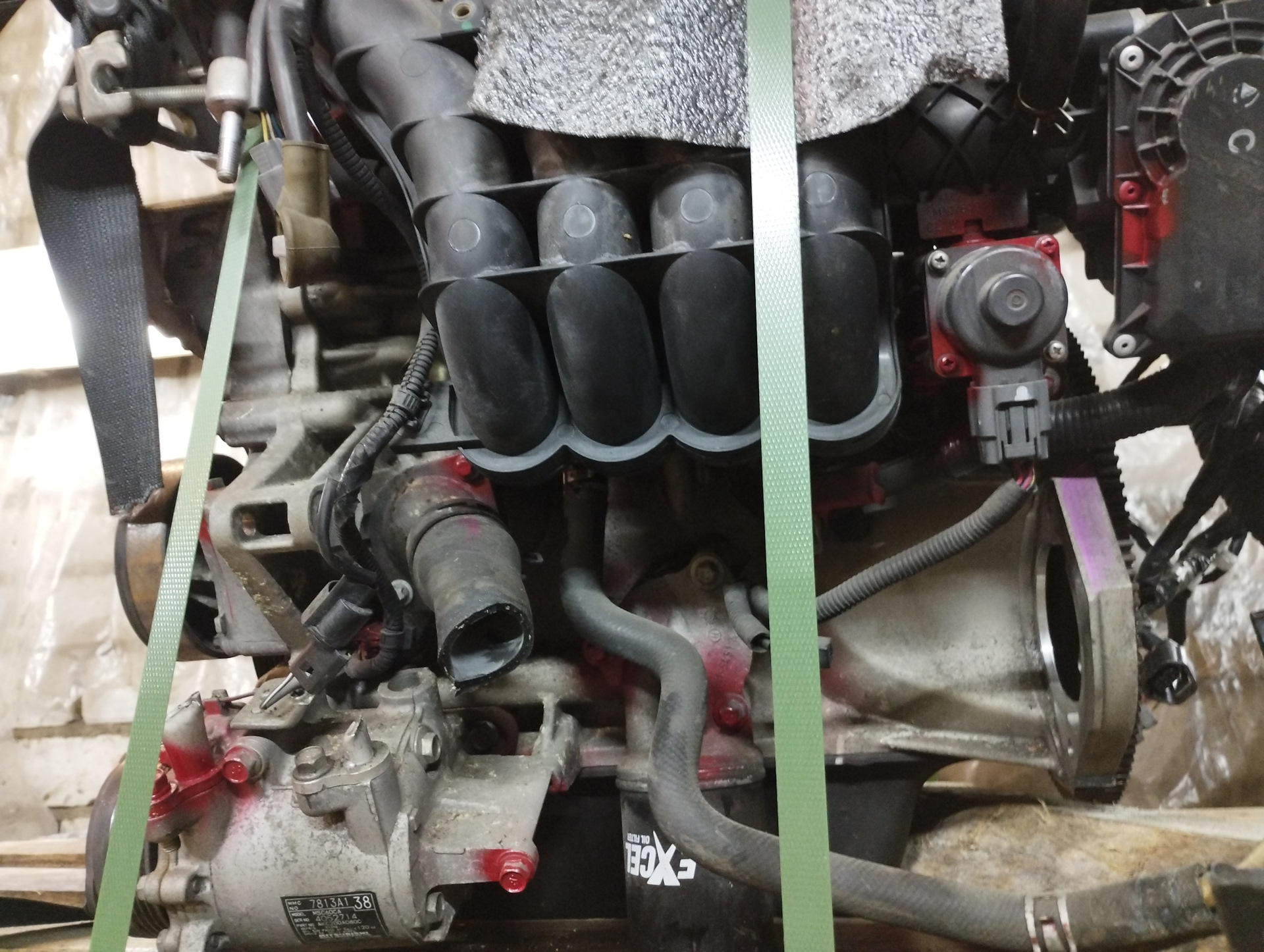 Замена двигателя и не только — Mitsubishi Colt VI, 1,3 л, 2004 года ...