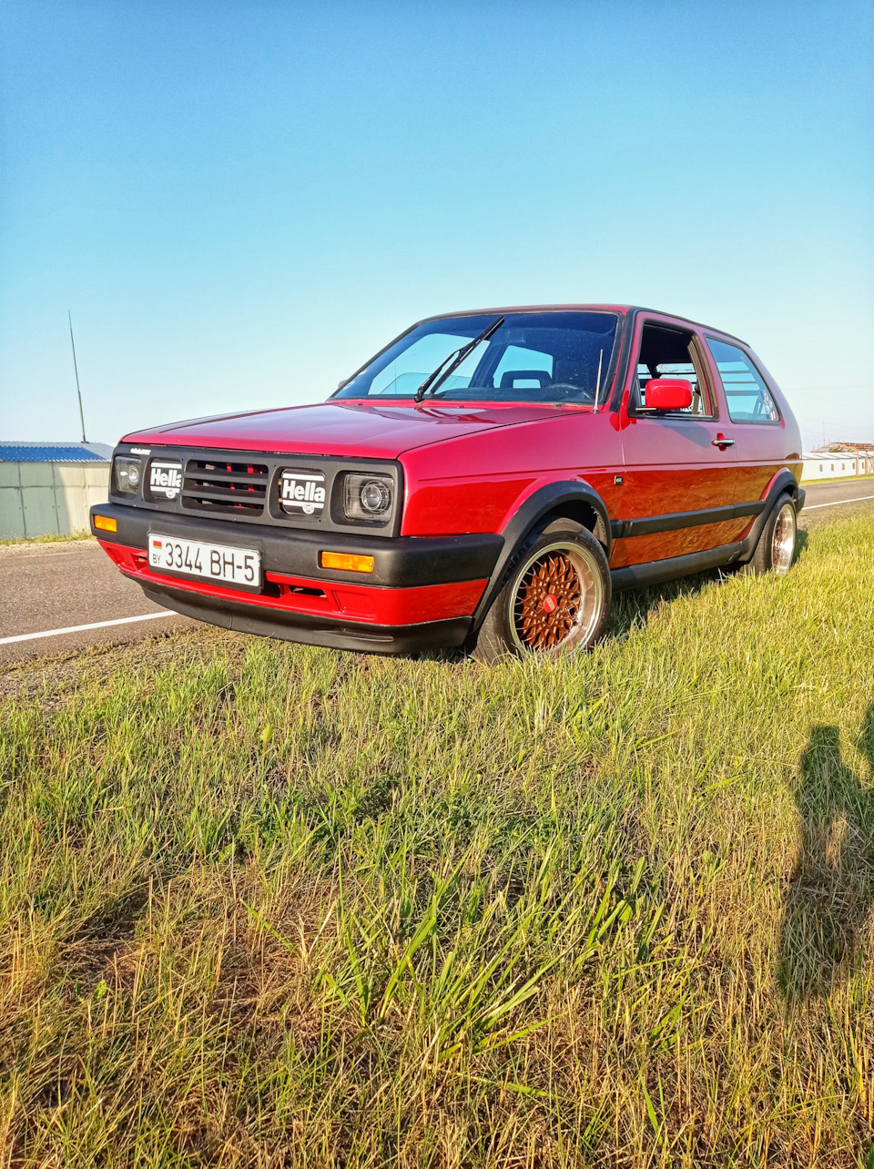Решетка на заднее стекло — Volkswagen Golf Mk2, 1,9 л, 1991 года ...