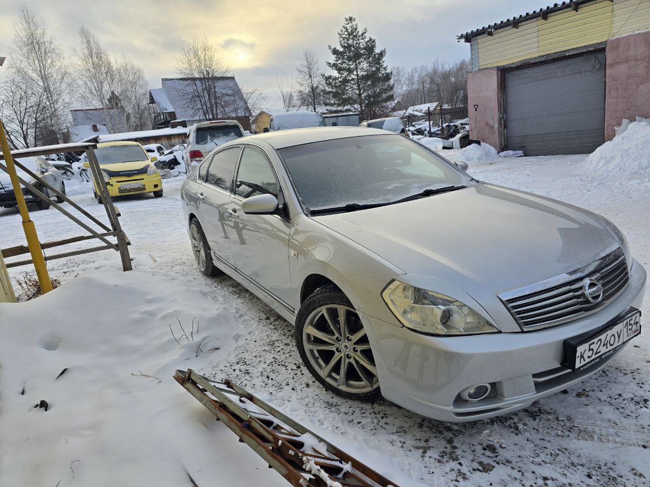 Кожа рожа, обвес в здании🧨 — Nissan Teana (J31), 2,3 л, 2007 года | тюнинг | DRIVE2