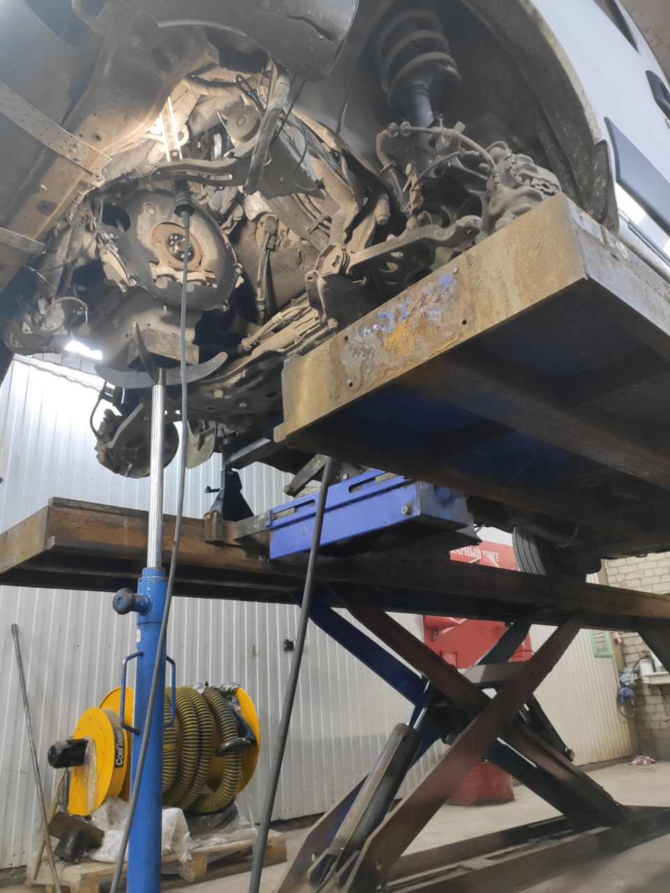 Вынужденная замена сцепления — FIAT Ducato II, 2,3 л, 2012 года | визит ...