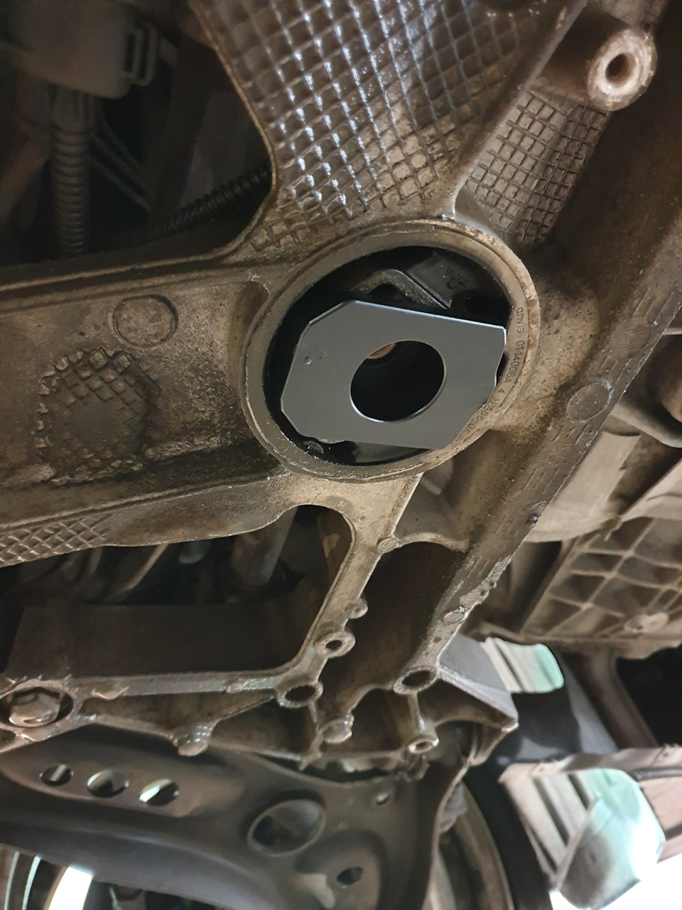 Доработка КПП PART # 1: алюминиевая вставка в опору МКПП — Audi A3 ...