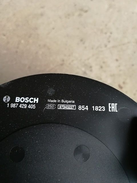 1987429405 Воздушный фильтр BOSCH | Запчасти на DRIVE2