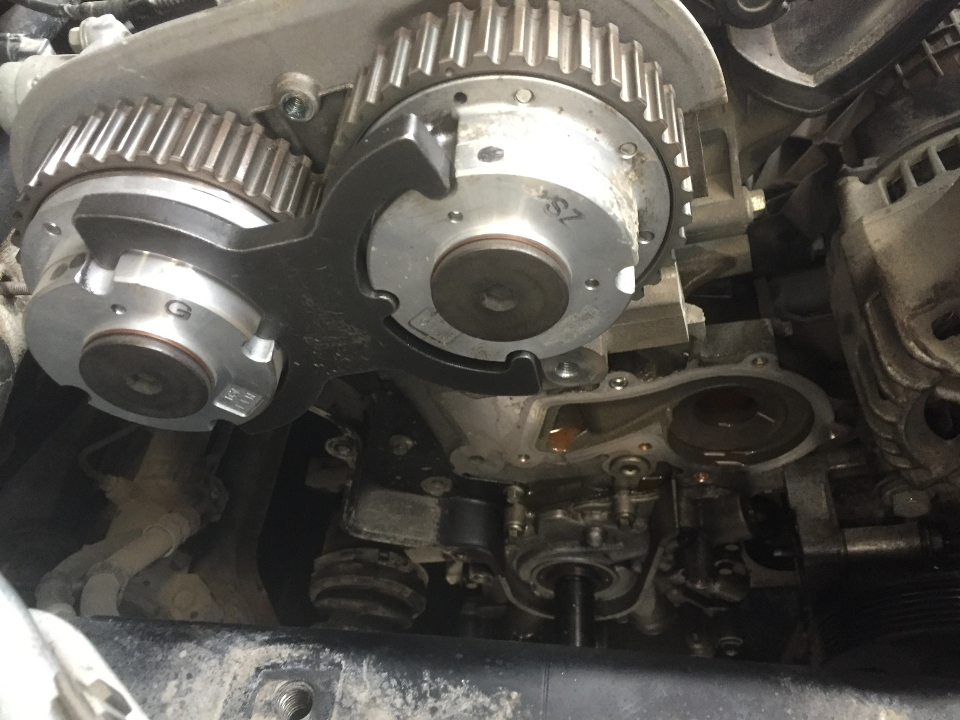 Замена ГРМ — Ford Focus II Sedan, 1,6 л., 2008 года | визит на сервис ...