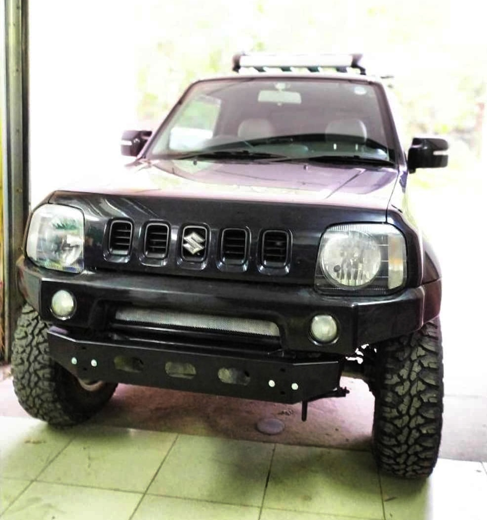 Передний бампер APIO — Suzuki Jimny, 1,3 л., 2009 года | аксессуары ...