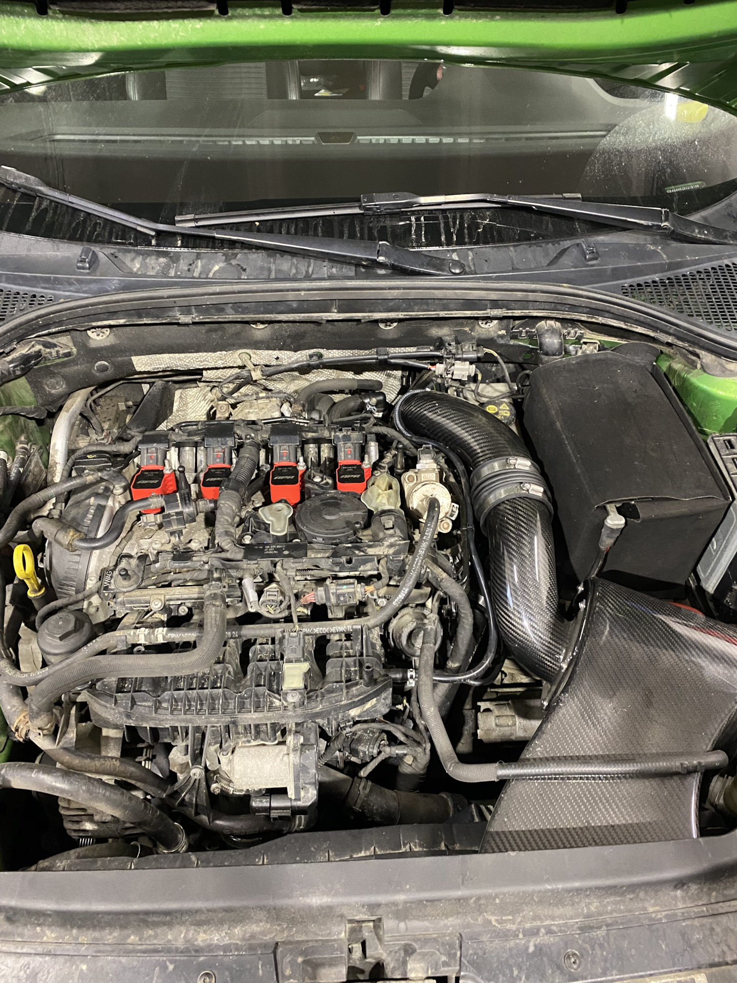 Немного тюнинга — Skoda Octavia Rs A7 Mk3 2 л 2014 года тюнинг Drive2