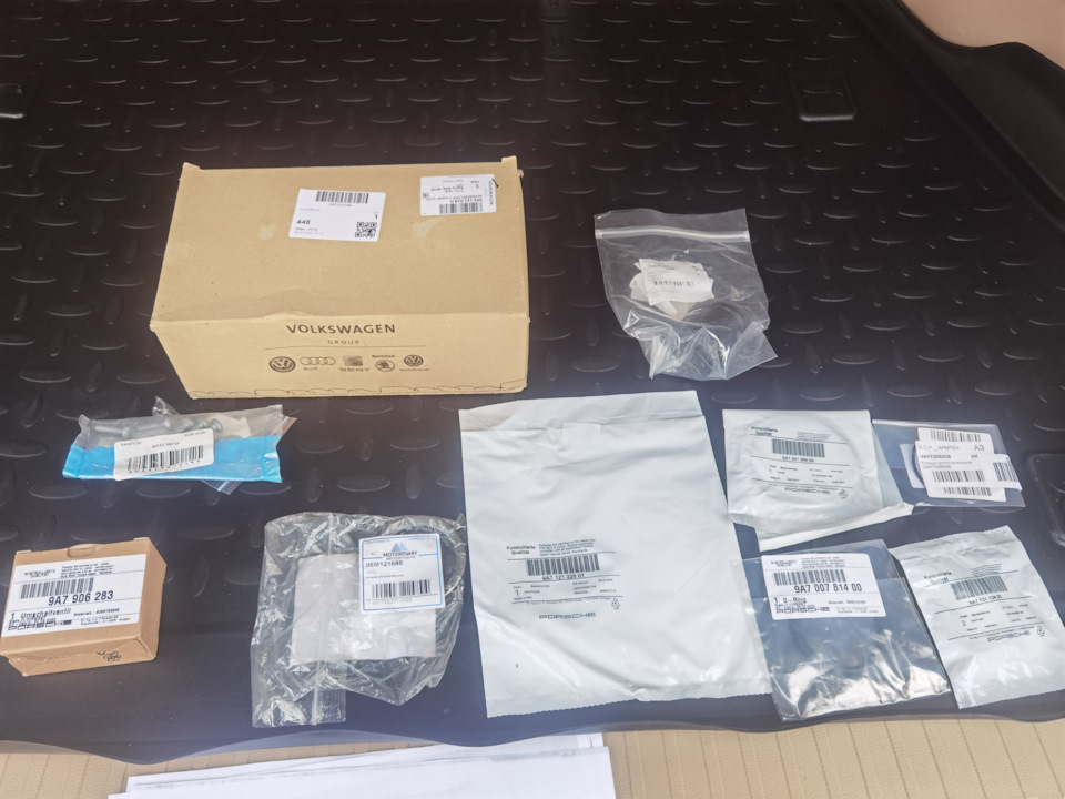 Помпа+стартер — Porsche Cayenne (3G), 4 л, 2018 года | поломка | DRIVE2