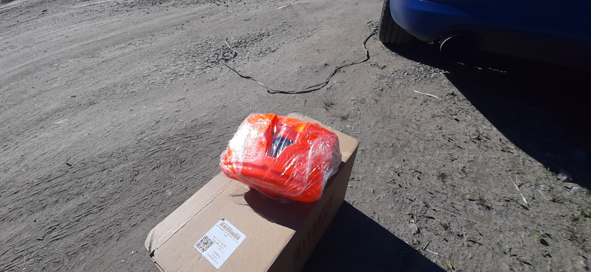 Переход на 320 тормоза — Volkswagen Passat Variant (B6), 2 л, 2007 года ...