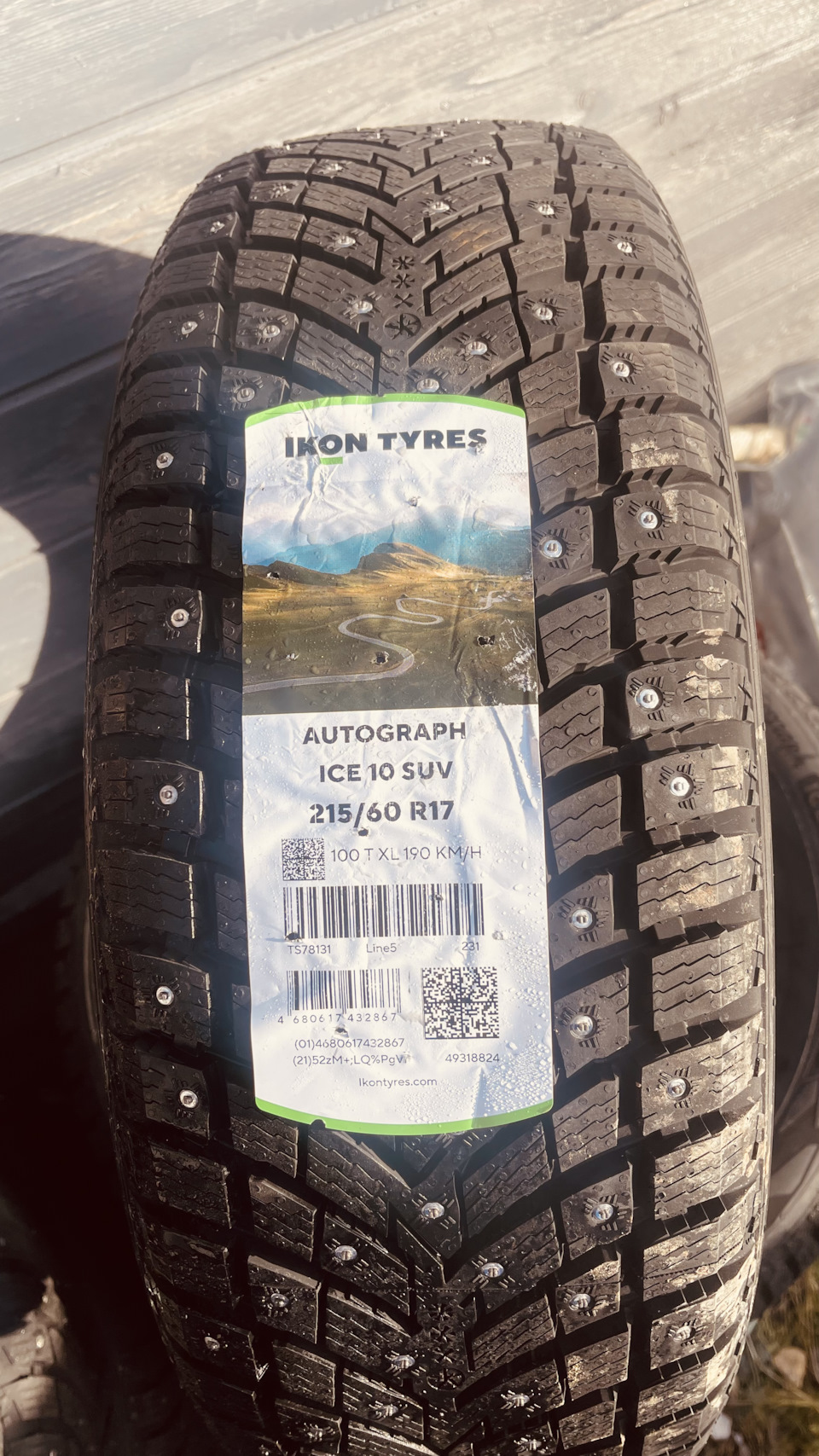 Ikon Autograph Ice 10 SUV | Шины на DRIVE2