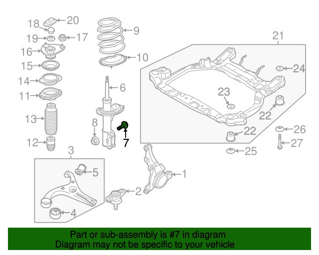 5464507000 БОЛТ M10 KIA HYUNDAI | Запчасти на DRIVE2