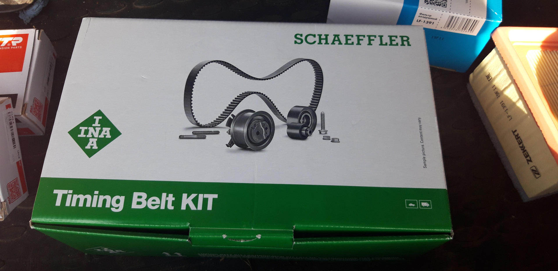 Запись #10. Замена ГРМ и воздушника. — Renault Duster (1G), 2 л, 2013 ...