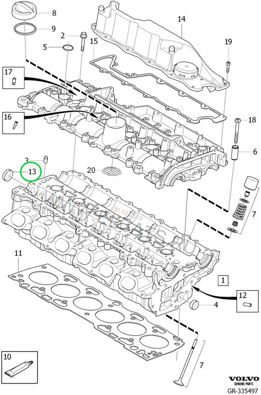 Переуплотнение крышки грм. Подготовка. БЕНЗИН! — Land Rover Freelander ...