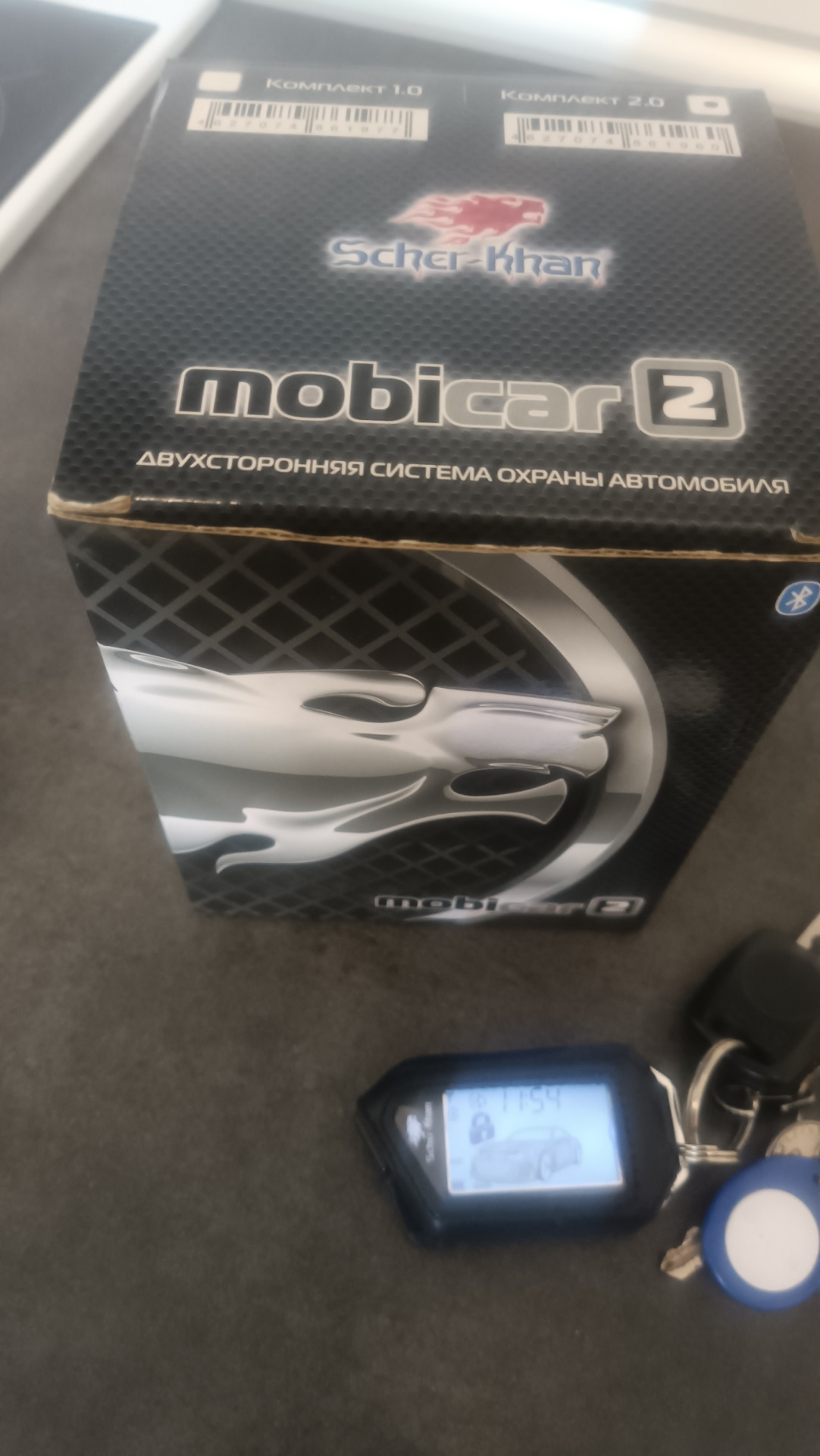 Установил автозапуск Mobicar 2 — Skoda Fabia Mk2, 1,2 л, 2009 года ...
