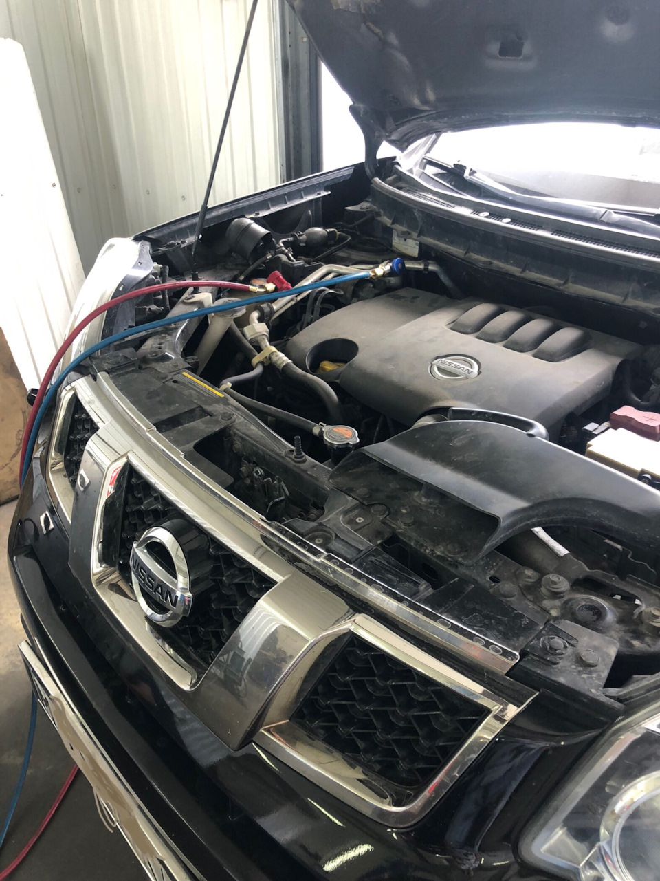 Заправка кондиционера Ниссан т31 — Nissan X-Trail II (t31), 2 л, 2011 ...