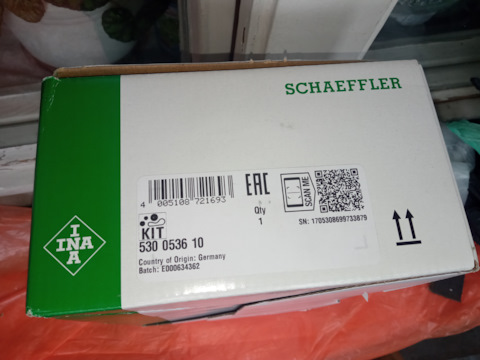 530053610 Комплект ремня ГРМ INA | Запчасти на DRIVE2